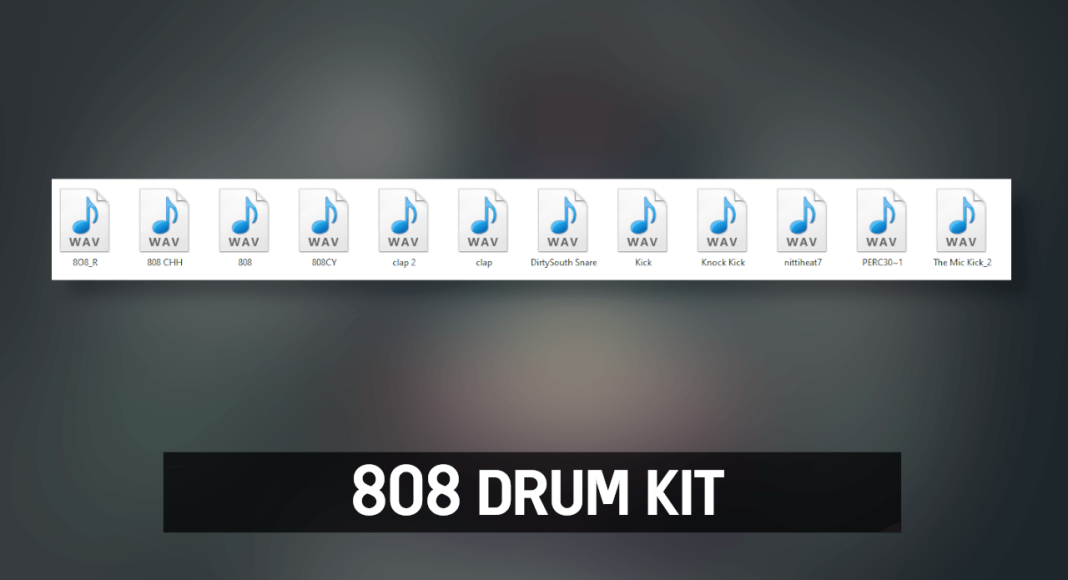 Free 808 Drum Kit - Ready to go 808 Rap Drum Kit