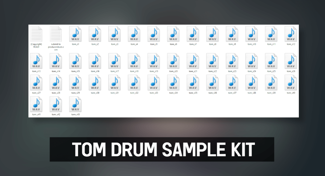 Drum Tom Sample Pack (43 Free Toms)