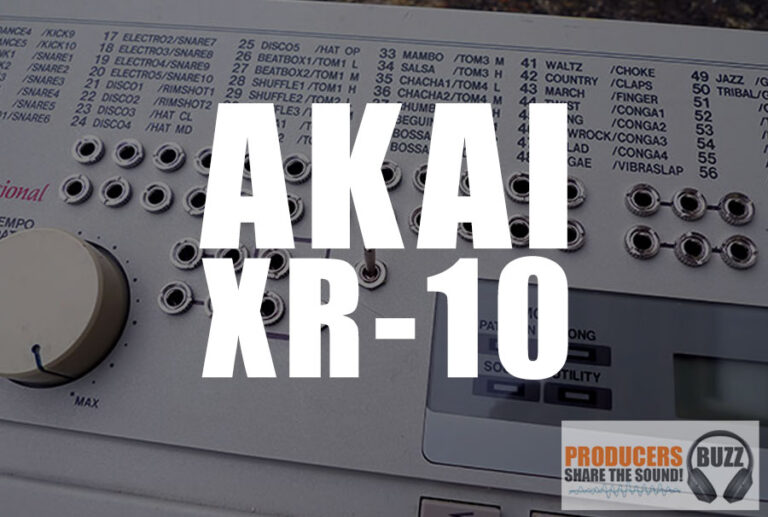 Akai XR-10 Drum Samples KIT | Producersbuzz