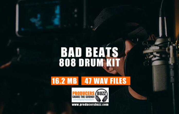 808 Drum Kit by Bad Beats Trap Music Production - Drum Samples