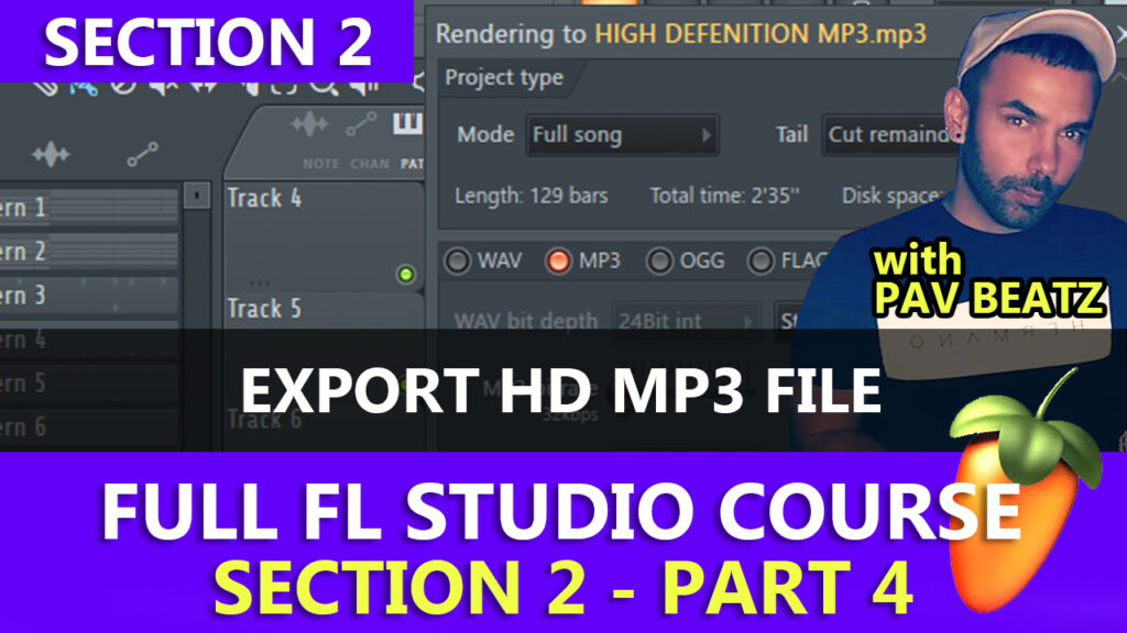 FL Studio - How to Save and Export High Definition MP3 Files