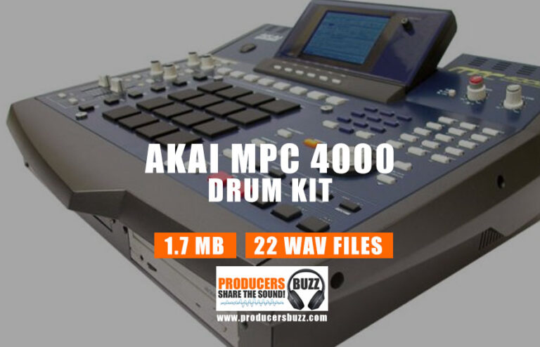 Akai MPC 4000 Drum Kit | Free Download | Producersbuzz