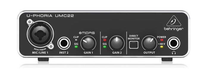 Top 6 Behringer Audio Interfaces for Music Production | Producersbuzz