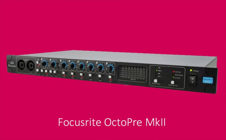 Focusrite OctoPre MkII Audio Interface | Producersbuzz