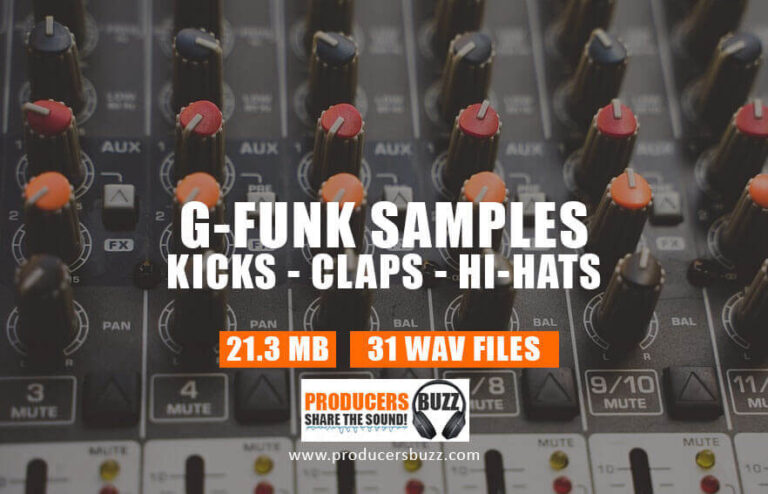 G Funk Drum Kit, Free G Funk Sample Pack | Producersbuzz
