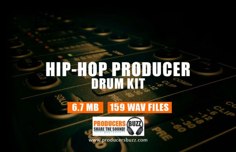 Free Hip-Hop Producer Drum Kit for Music Producers