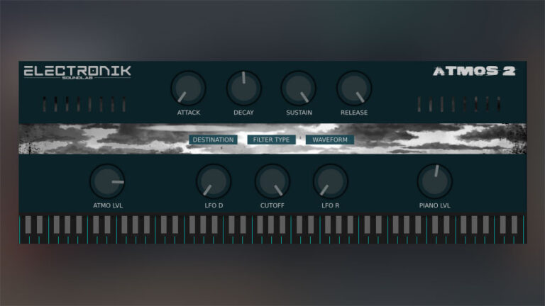 Atmos Piano VST Plugin (Supports VST/VST3/AU)