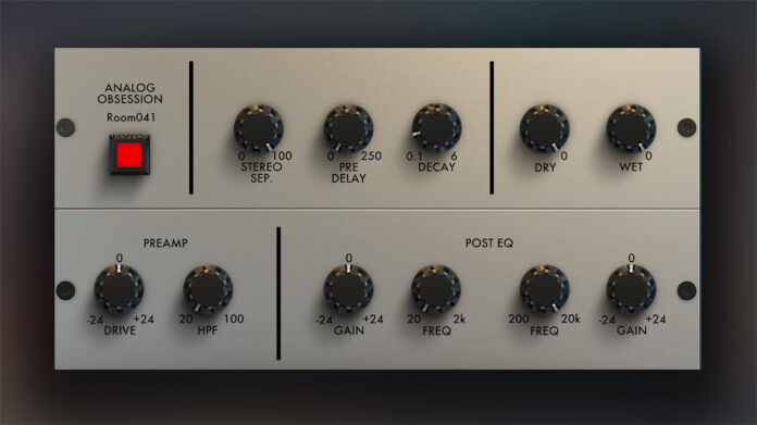 RevO (Room041) Reverb VST Plugin by Analog Obsession