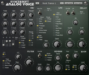 Analog Voice Free Synth VST with 64 Presets