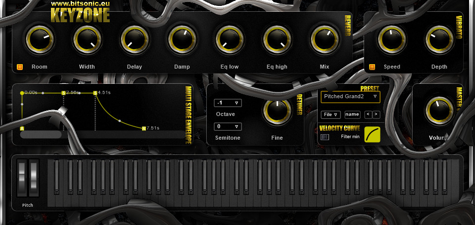 Keyzone Free Piano VST Plugin with 12 VST Presets