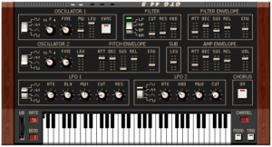 Free 44 S Old School Analog Synth VST Plugin with 52 Presets