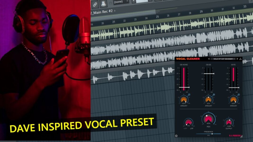 Dave UK RAP Inspired Vocal Settings and Preset for FL Studio