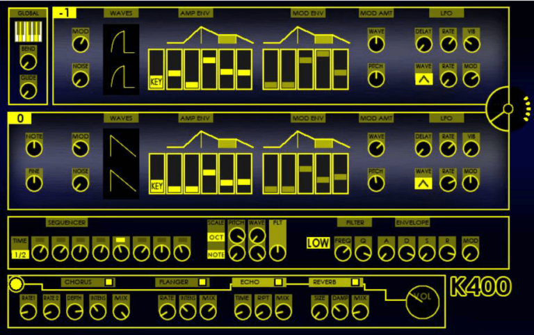 K400 Free Synth VST Plugin Download