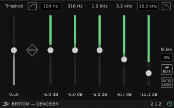 Bertom Denoiser Free VST Plugin Top Denoiser VST