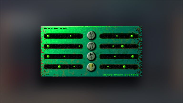 Alien Artifact VST PLugin for Soundscapes and Pad Sounds