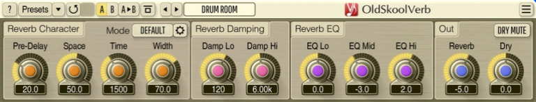 Voxengo OldSkoolVerb Free Reverb VST PLugin
