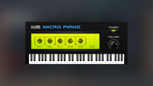 Micro Piano Free Piano VST Plugin - 90s House Type Piano