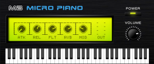 Micro Piano Free Piano VST Plugin - 90s House Type Piano