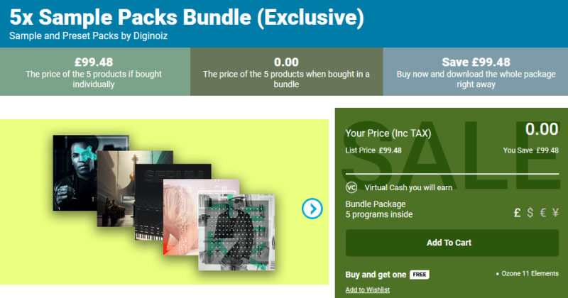 600 Free Drum Samples & Xfer Serum Presets Free from Diginoiz