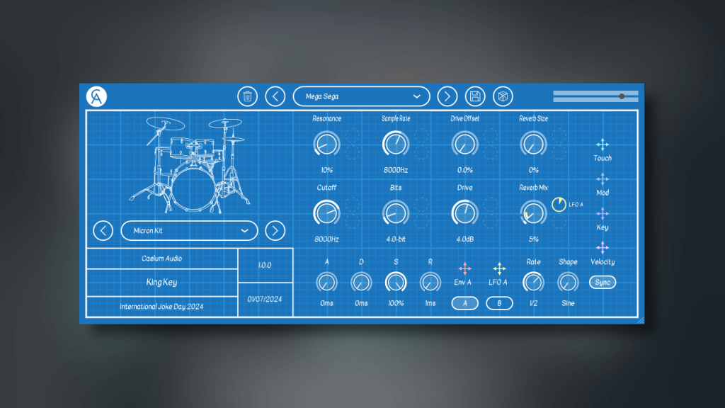 Caelum Audio Free Drum Kit VST Drum Machine VST Plugin