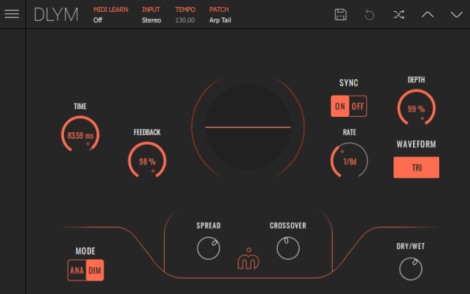 DLYM Free Delay Generator Plugin VST/AU & AUv3