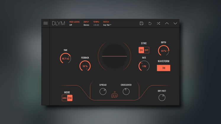 DLYM Free Delay Generator Plugin VST/AU & AUv3