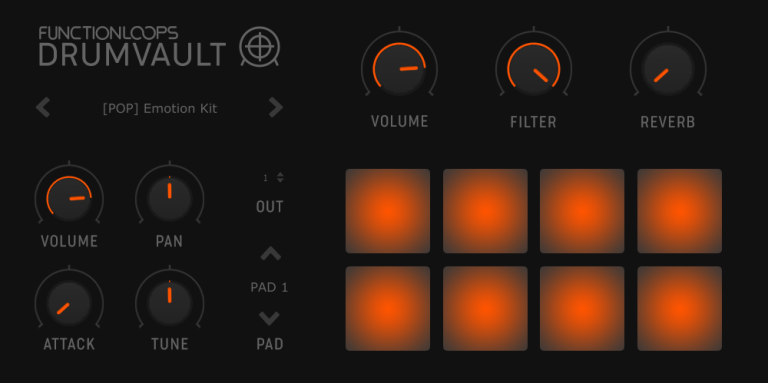 Free Drum Machine VST & 416 Samples - DrumVault
