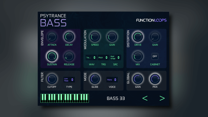 PSYTrance Free Bass VST with 40 Free Presets