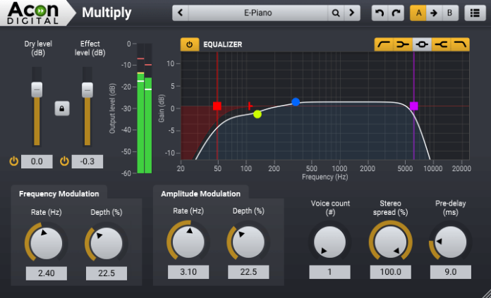 Multiply Chorus Effect Vst Plugin By Acon Digital