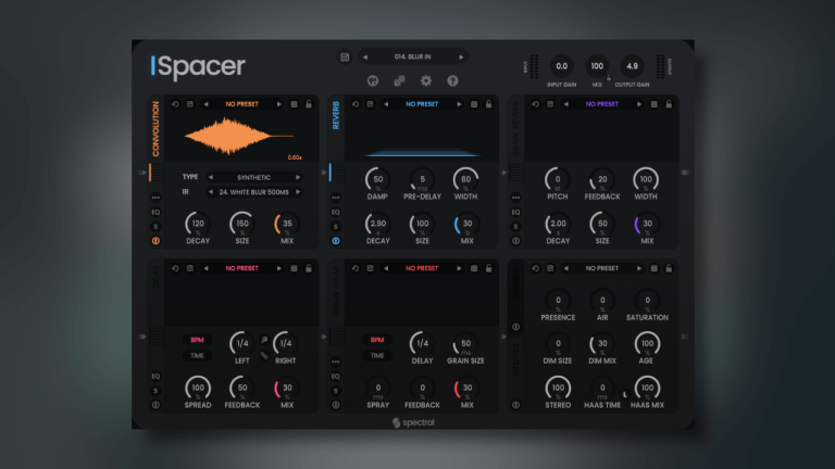 Spacer - Free Soundscapes & Ambiences FX VST Plugin