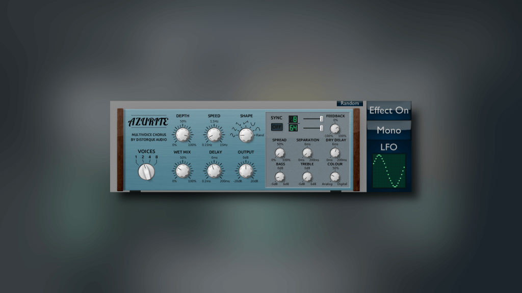 Azurite Chorus VST Plugin with 26 Free Presets