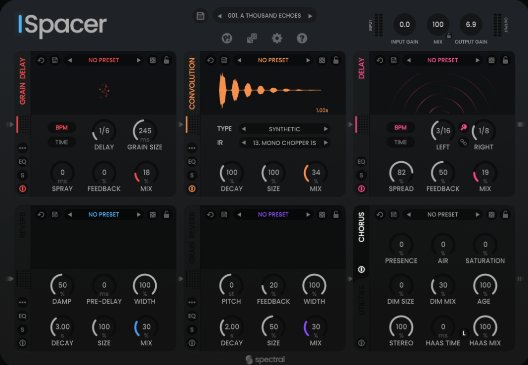 Spacer - Free Soundscapes & Ambiences FX VST Plugin