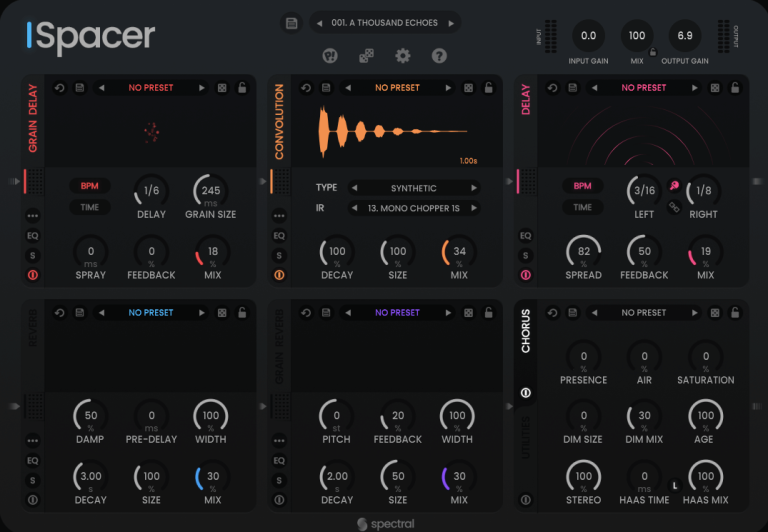 Spacer - Free Soundscapes & Ambiences FX VST Plugin
