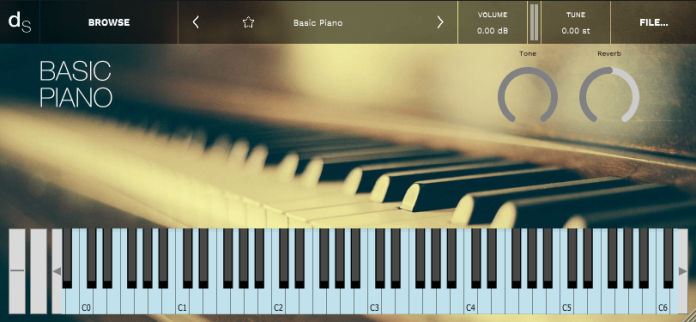 Basic Piano Free VST/AU Plugin
