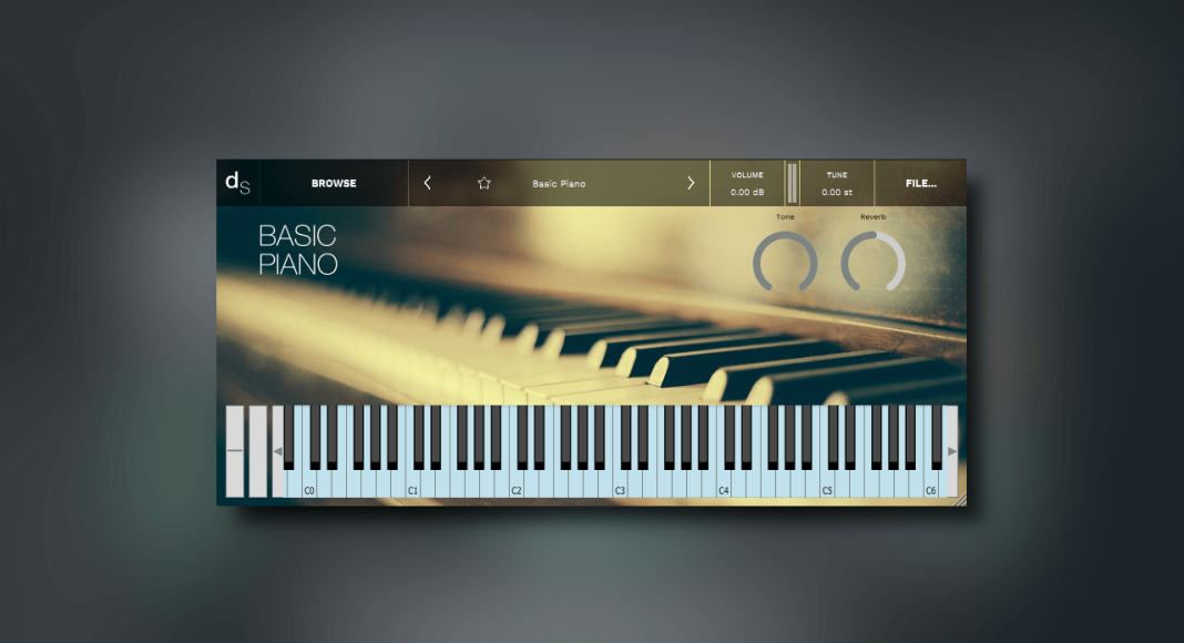 Basic Piano Free VST/AU Plugin