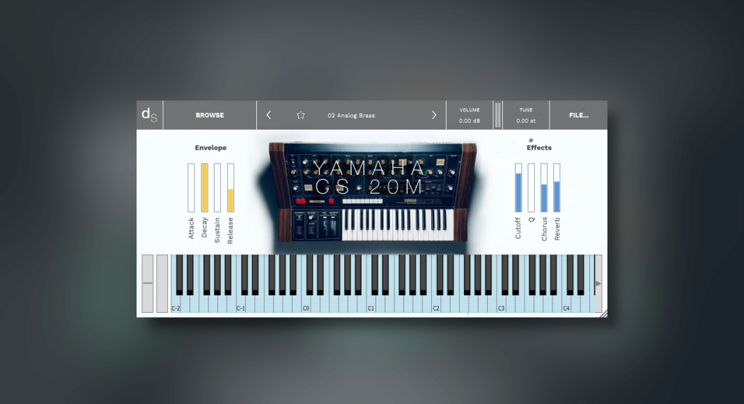 Yamaha CS20M with 20 Free VST Virtual Instruments Sounds