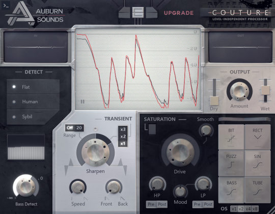 Couture Transient Shaper Free VST by Auburn Sounds