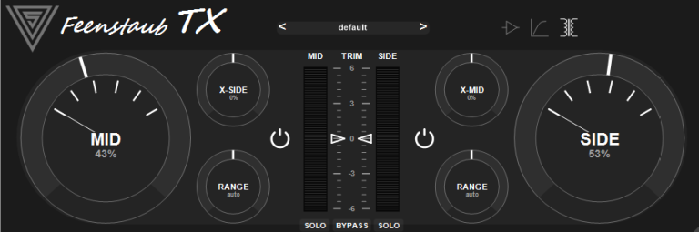 Feenstaub TX Transient Shaper VST - Free Exciter and Expander