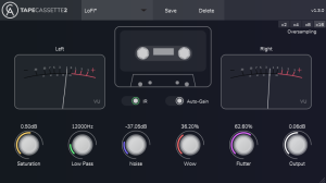 Tape Cassette 2 is an Amazing Free Lofi VST Plugin