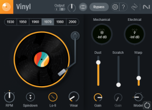 Lofi Vinyl VST Effects Plugin - Free Lofi Plugin