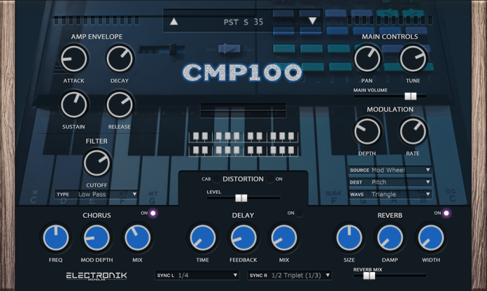 CMP100 Free Virtual Instrument - Philips PMC Inspired