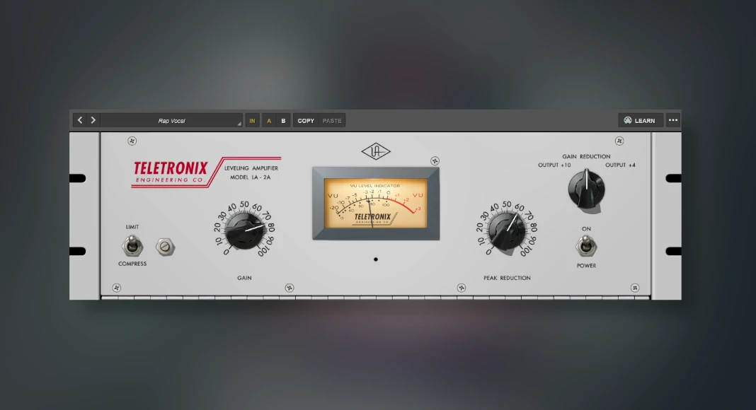 LA-2A Teletronix Compressor VST Plugin (Free for Limited Time)