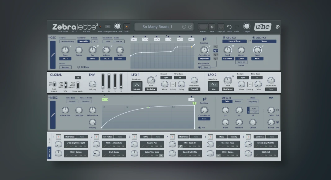 Zebralette 3 Synth is a Free Synthesizer VST